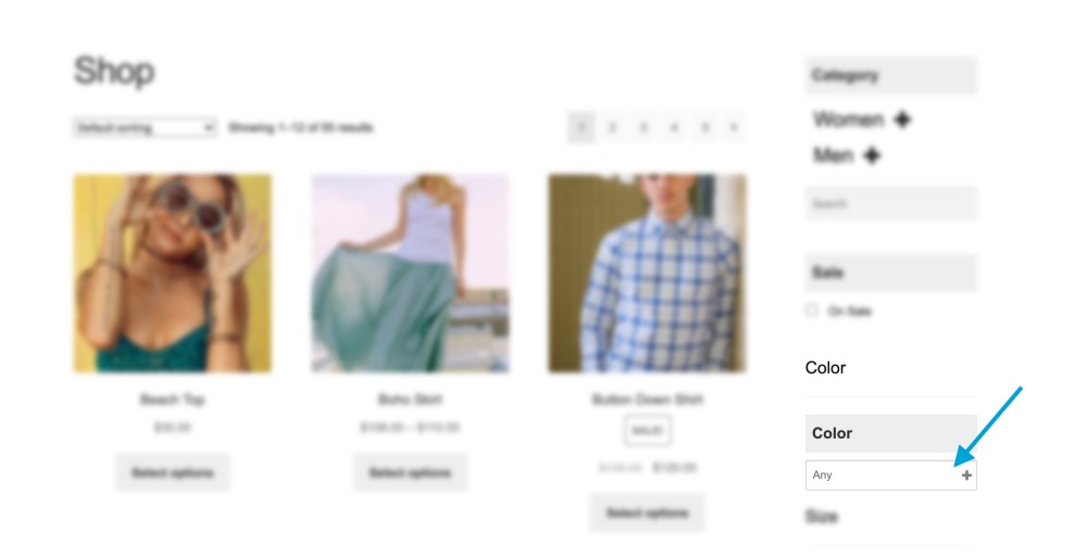 Product Filter Attributes Documentation Woocommerce