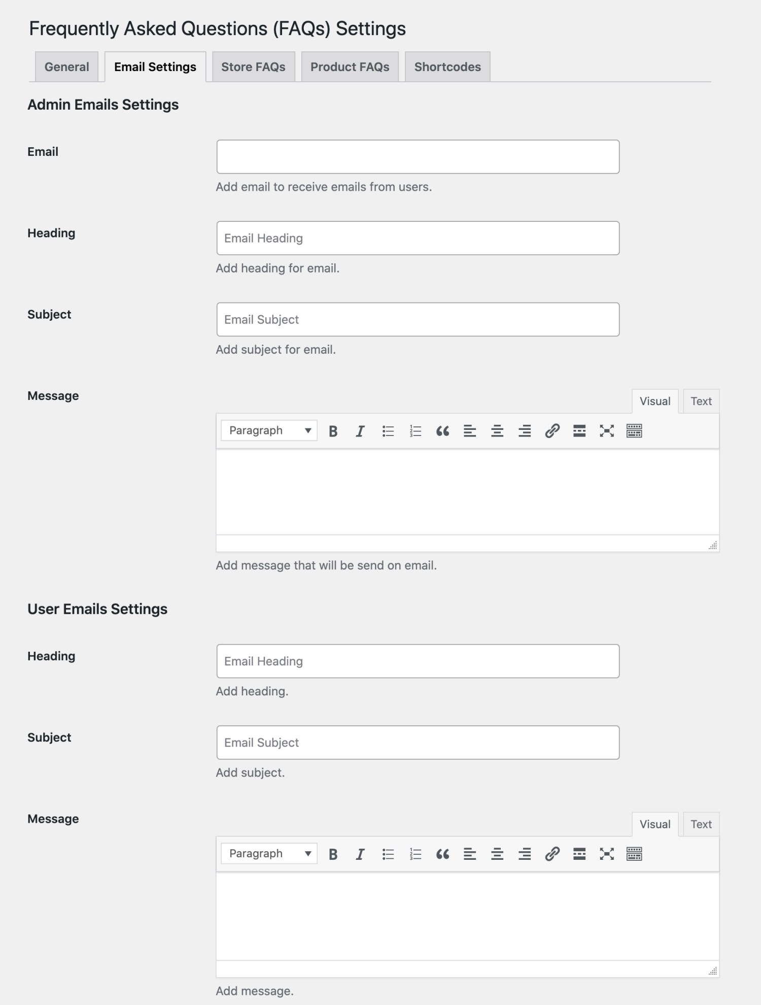 FAQs Manager for WooCommerce Documentation - WooCommerce