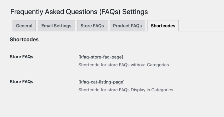 Faqs Manager For Woocommerce Documentation Woocommerce