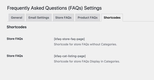 FAQs Manager for WooCommerce Documentation - WooCommerce