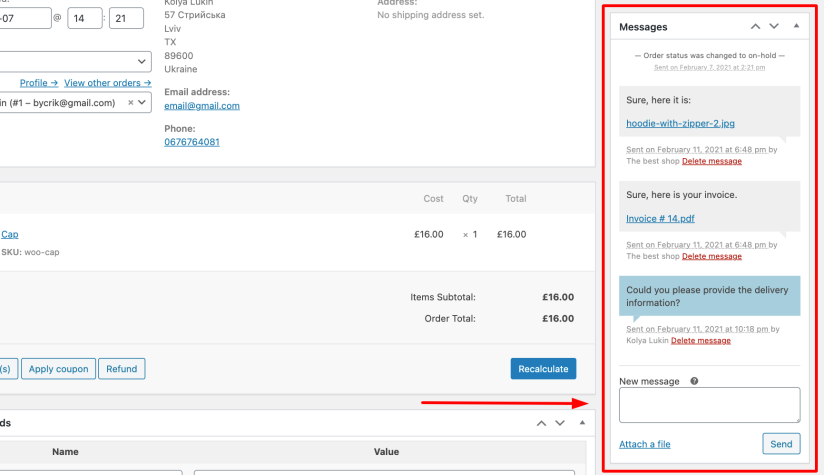 Order Messenger for WooCommerce Documentation - WooCommerce