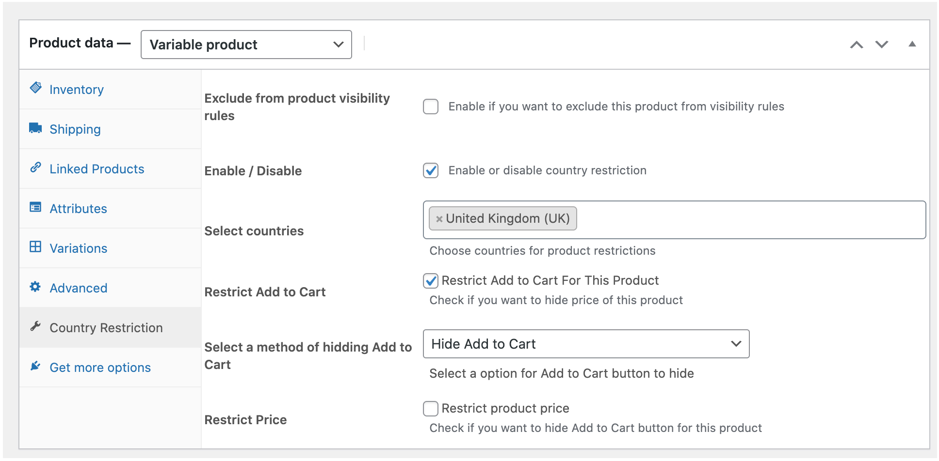 Country Restrictions For Woocommerce Documentation Woocommerce