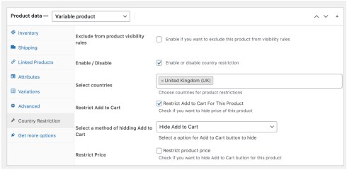 Country Restrictions for WooCommerce Documentation - WooCommerce
