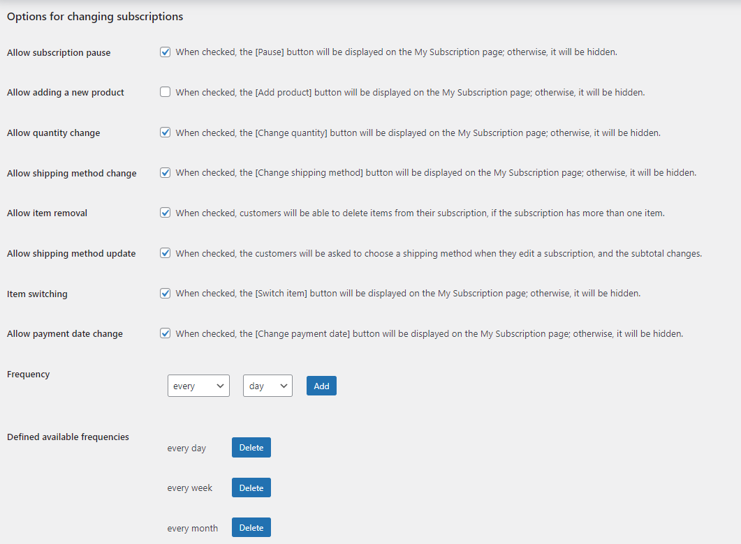 Self-service Dashboard for WooCommerce Subscriptions - WooCommerce ...