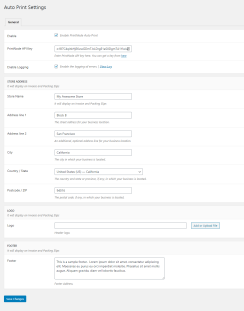 Automatic Order Printing for WooCommerce Documentation - WooCommerce