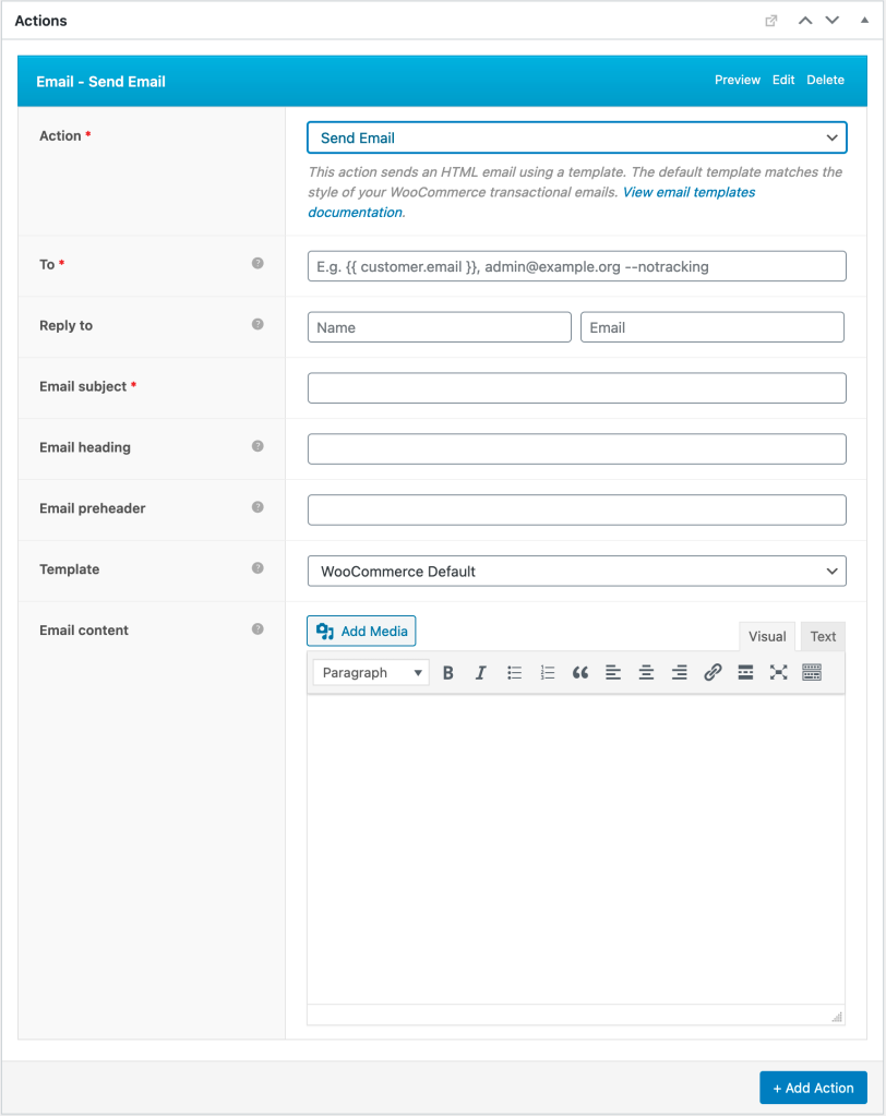 Getting Started Documentation Woocommerce