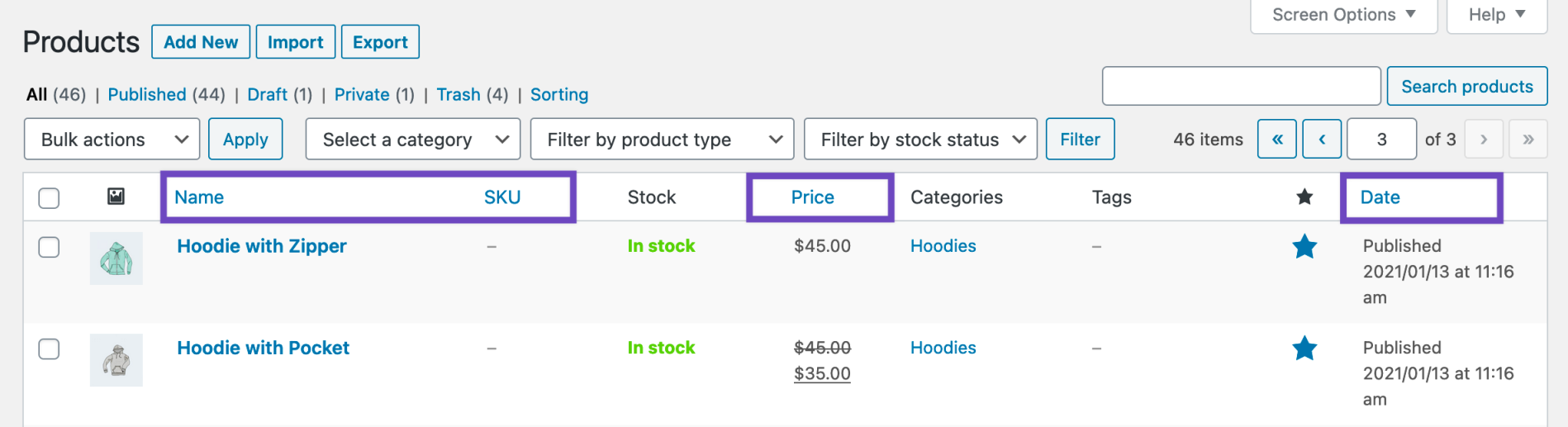 Bulk Editing Products Documentation - WooCommerce