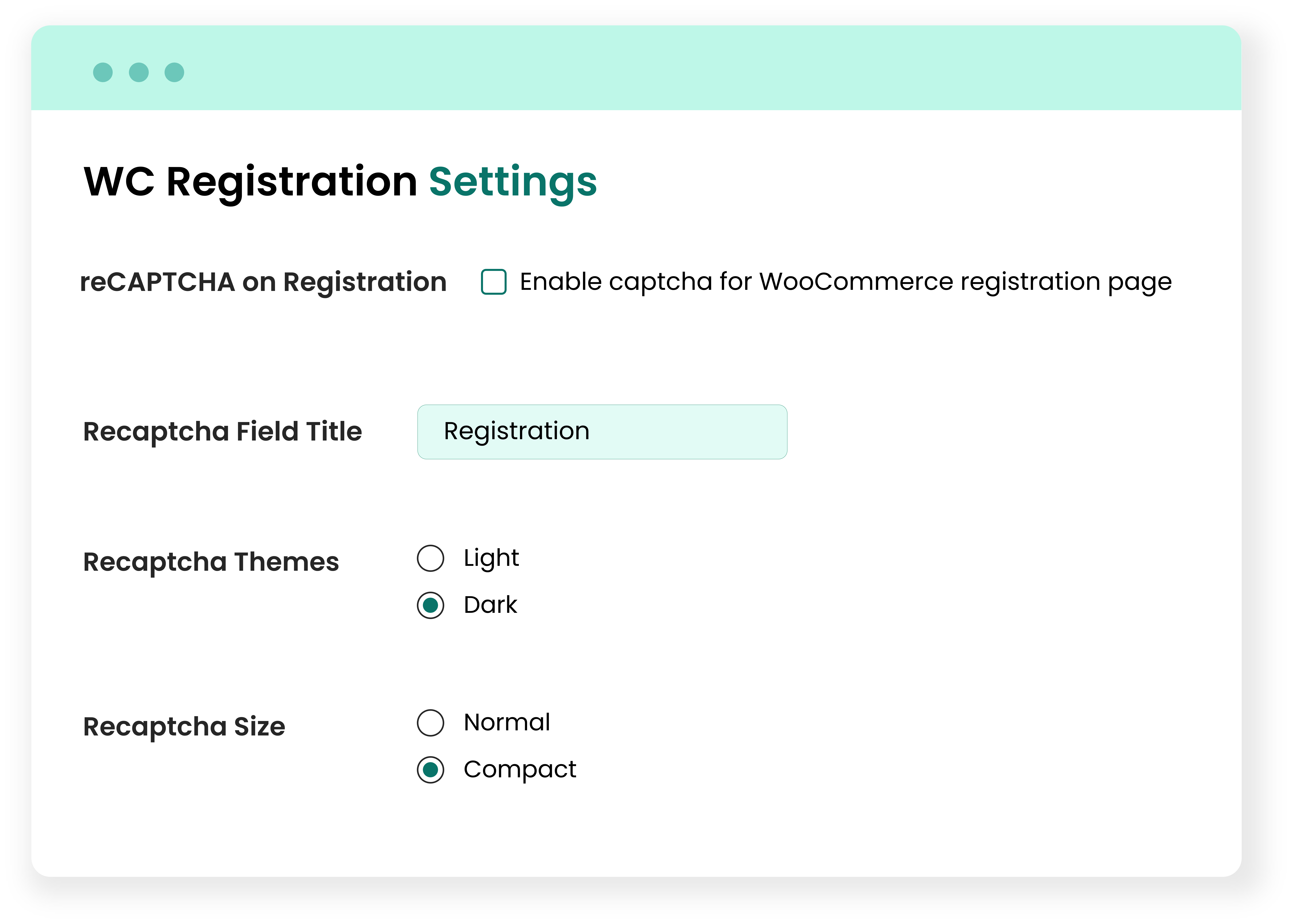 reCaptcha for WooCommerce - Google V2 & V3 Captcha