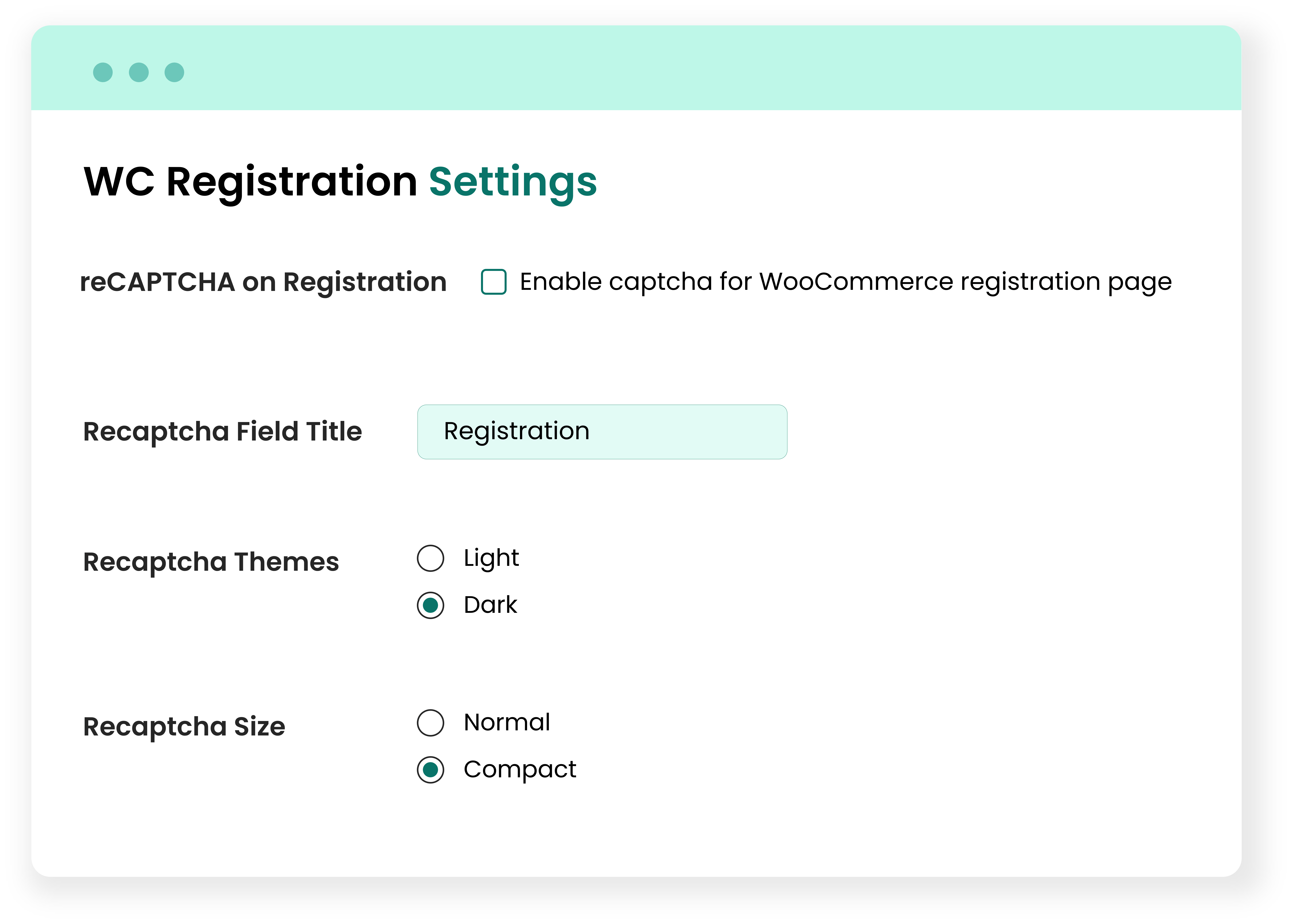 reCaptcha for WooCommerce - Google V2 & V3 Captcha
