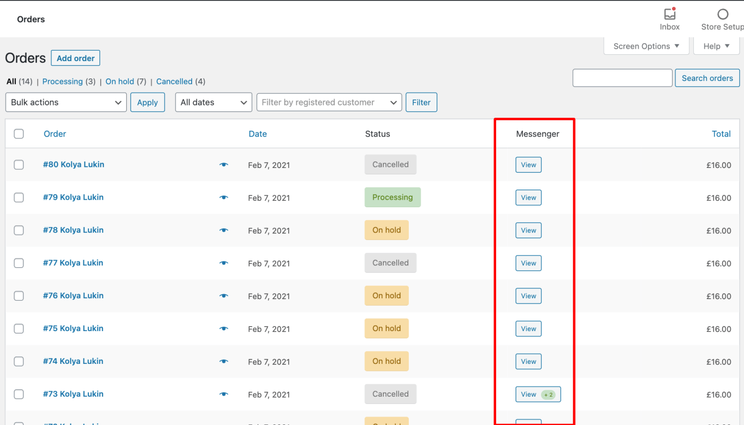 Order Messenger for WooCommerce Documentation - WooCommerce