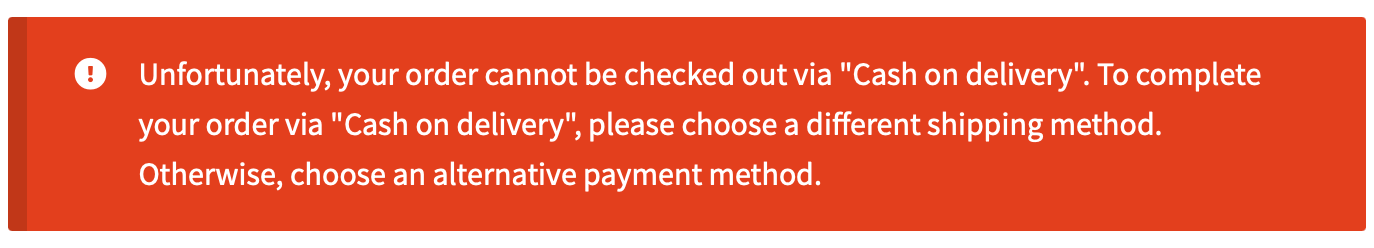 Conditional Shipping and Payments Documentation - WooCommerce