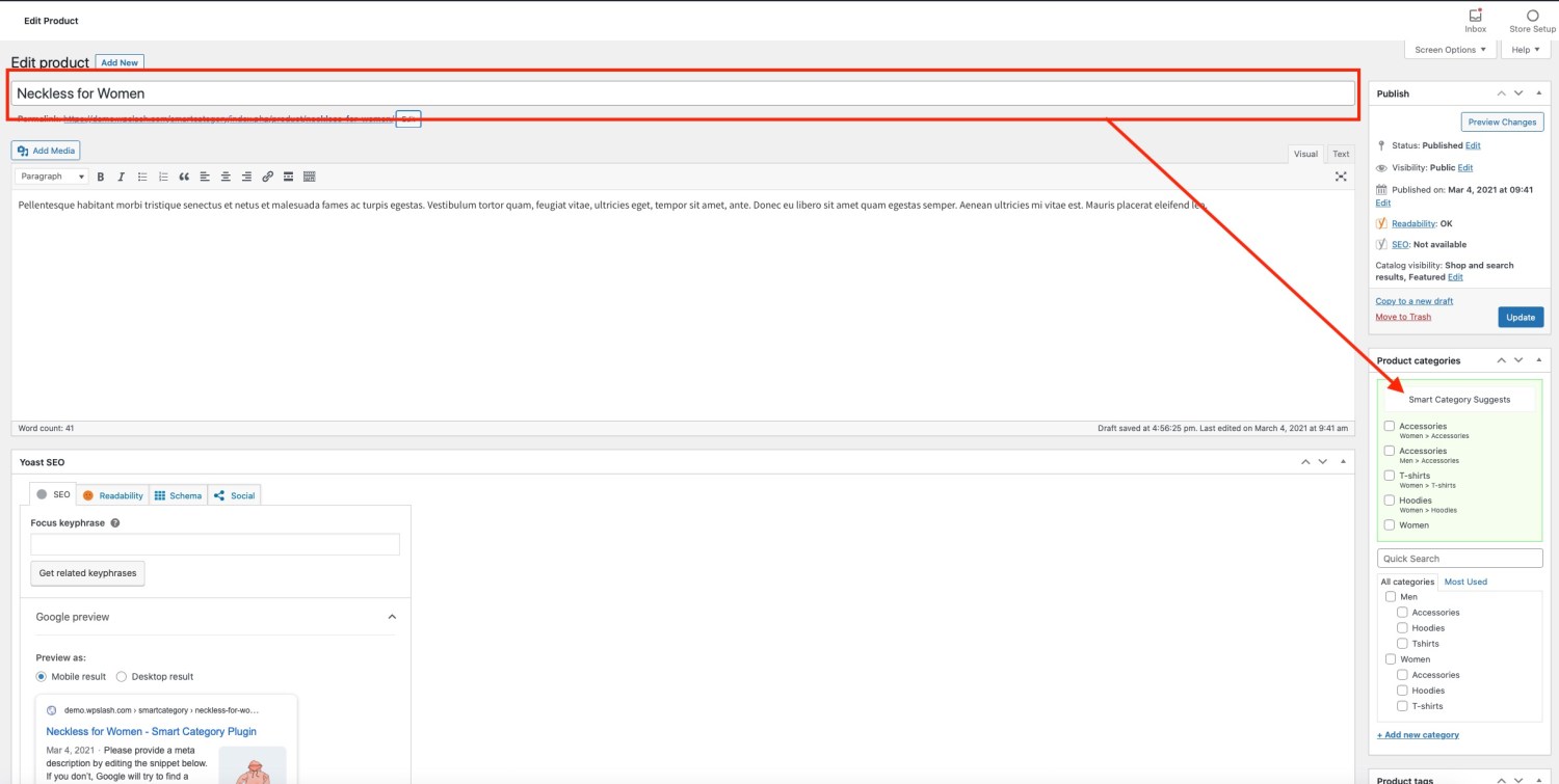 Smart Category for WooCommerce Documentation - WooCommerce