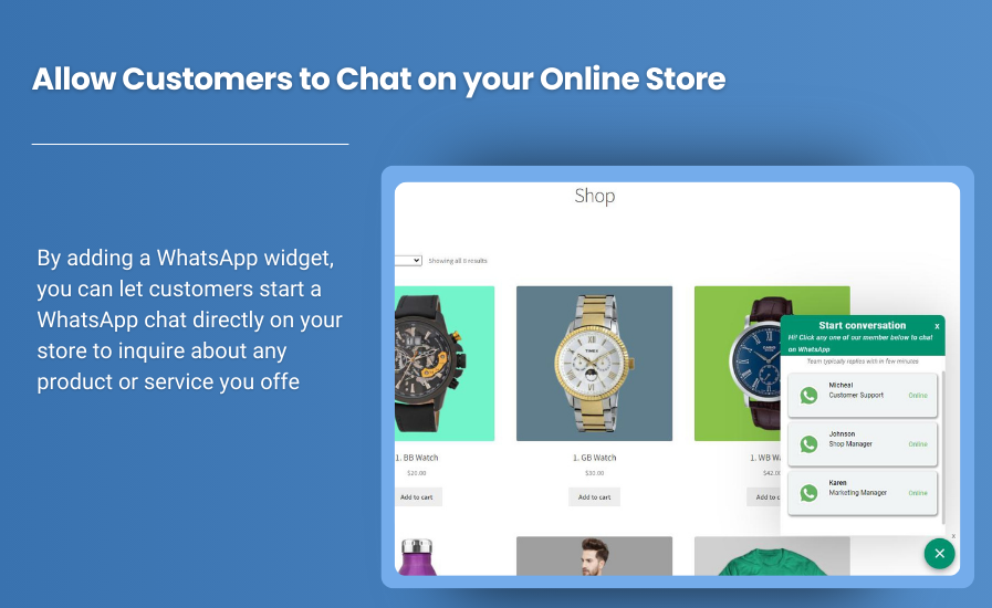 WooCommerce Whatsapp Chat Plugin for Easy Communication