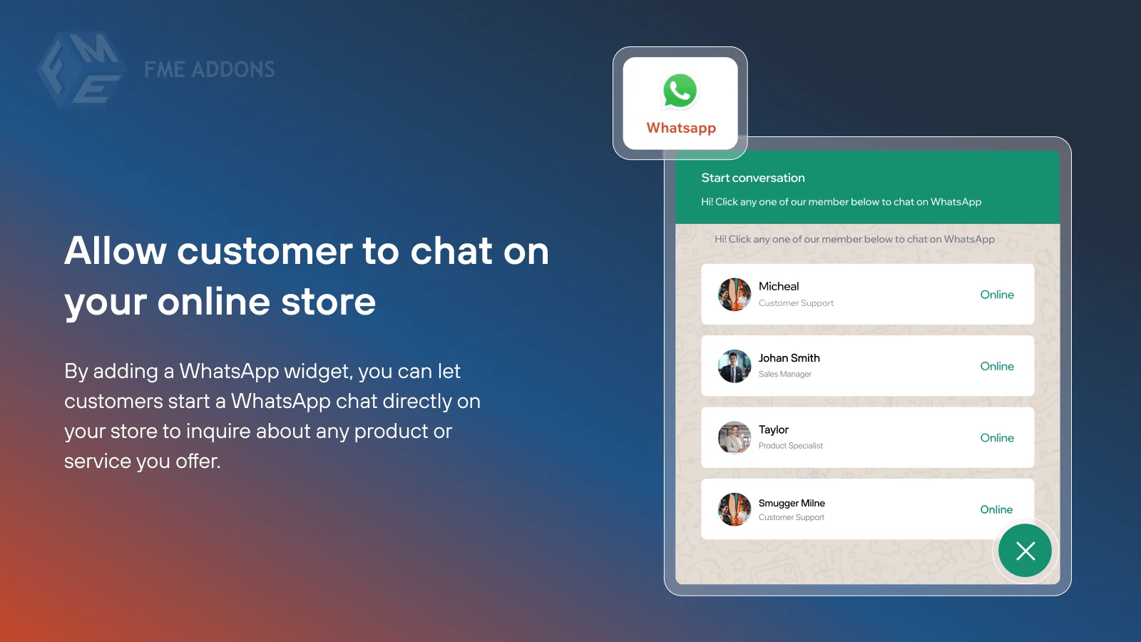 WhatsApp Chat for WooCommerce - WooCommerce Marketplace