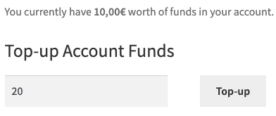 Account Funds Documentation - WooCommerce