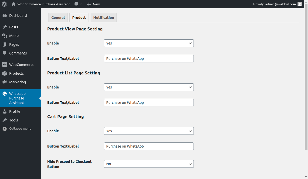 WooCommerce WhatsApp Purchase Plugin - Order On WhatsApp