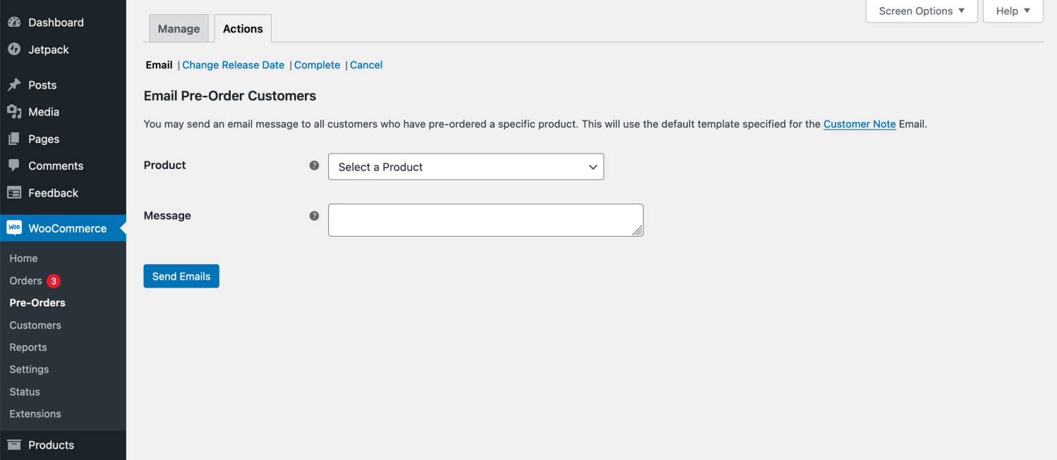 WooCommerce Pre-Orders Documentation - WooCommerce