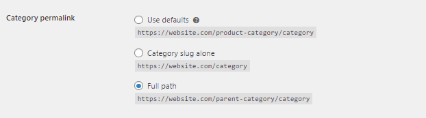Custom Permalinks for WooCommerce Documentation - WooCommerce