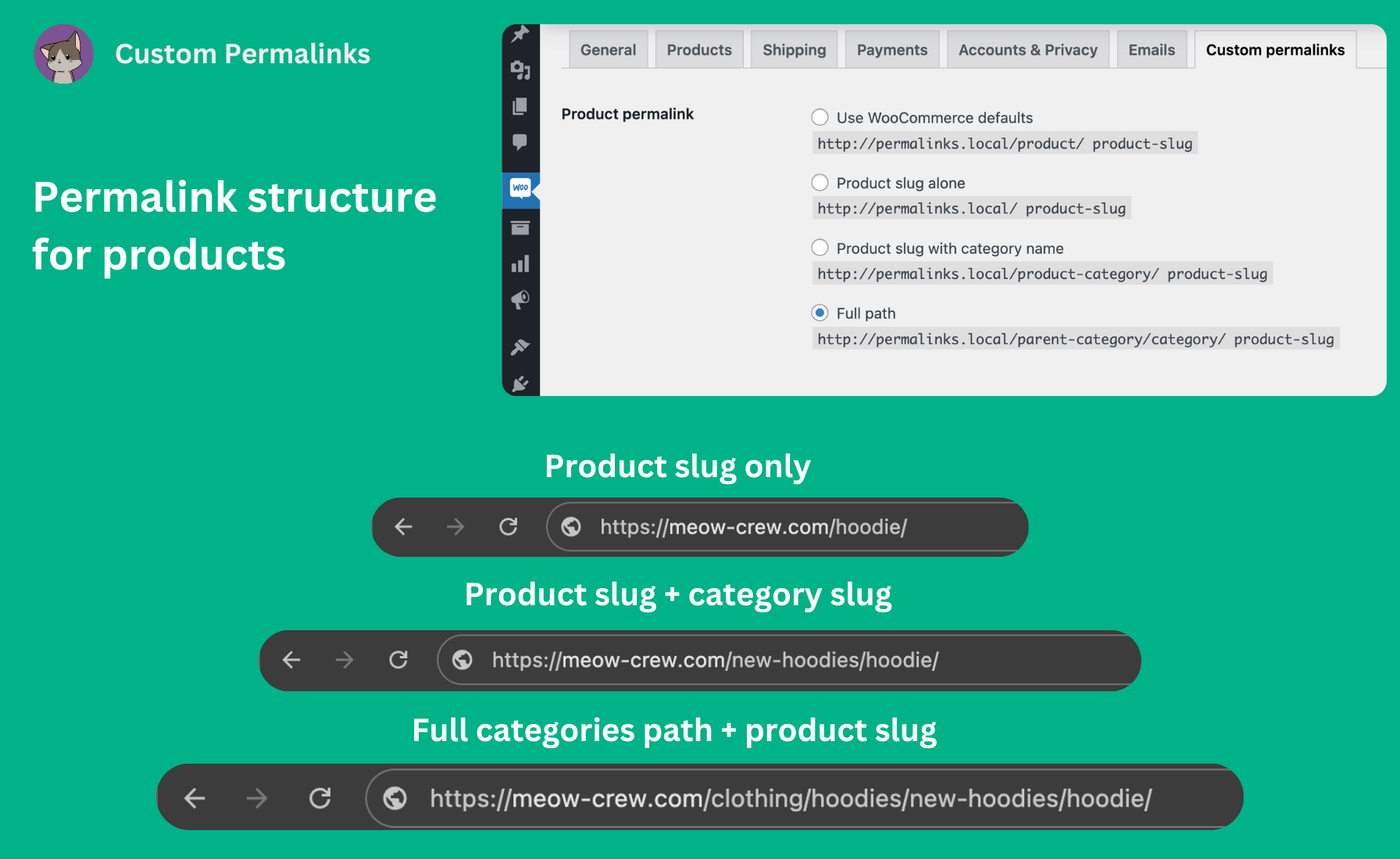 Custom Permalinks for WooCommerce - WooCommerce Marketplace