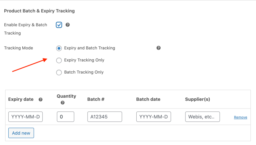 Product Batch & Expiration Tracking for WooCommerce Documentation ...
