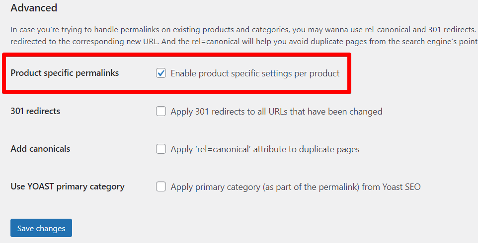 Custom Permalinks for WooCommerce Documentation - WooCommerce