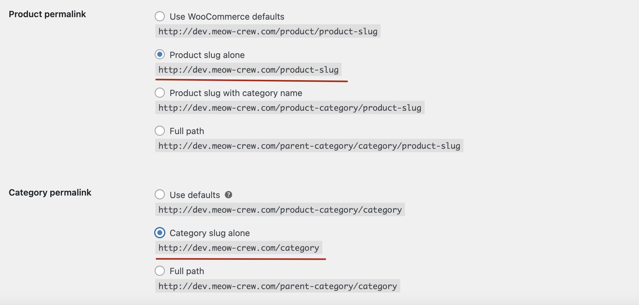 Custom Permalinks for WooCommerce Documentation - WooCommerce