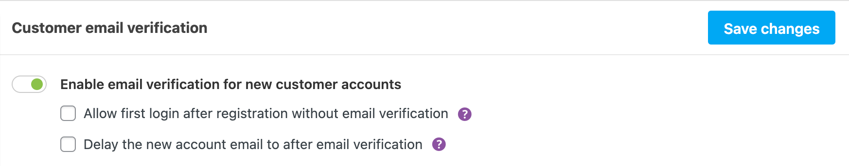 Customer Email Verification for WooCommerce - WooCommerce