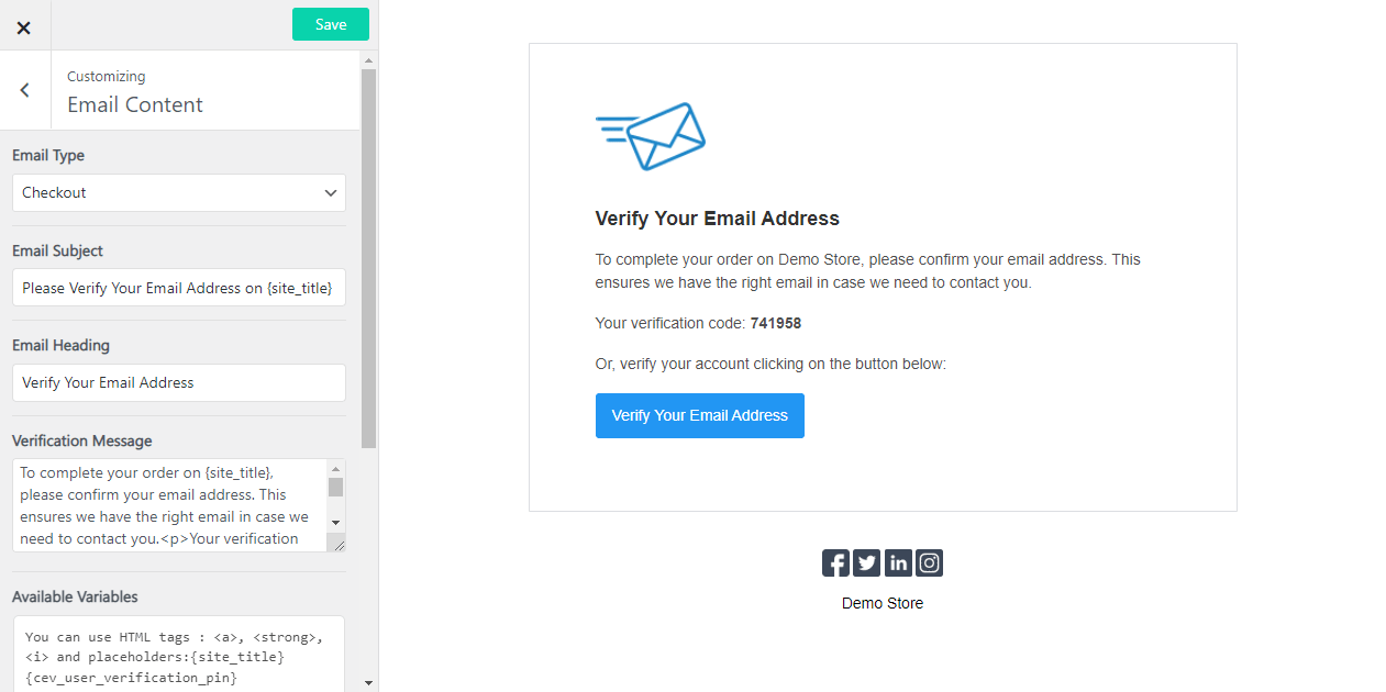 Customer Email Verification For Woocommerce Documentation Woocommerce