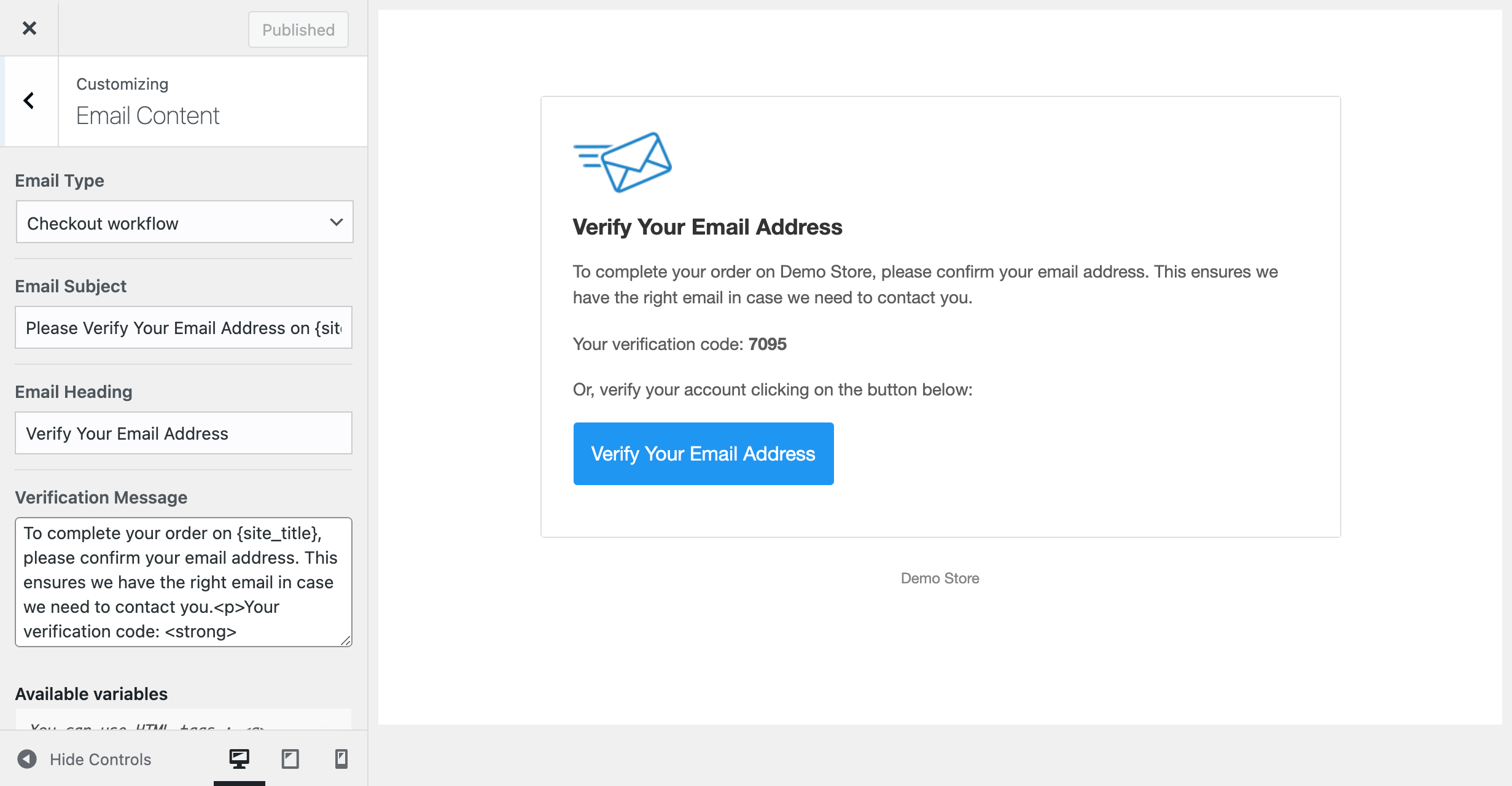 Customer Email Verification Pro - zorem Docs