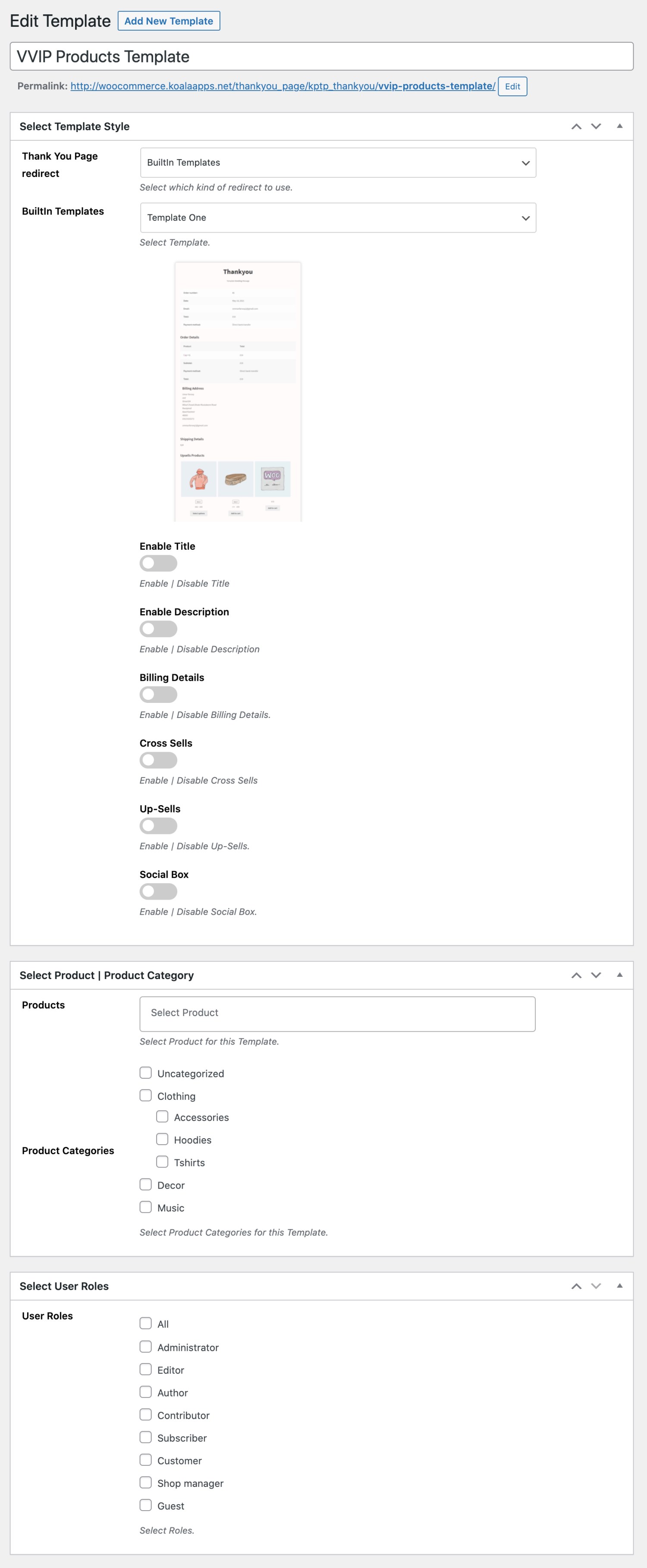 Custom Thank You & Success Page Documentation - WooCommerce