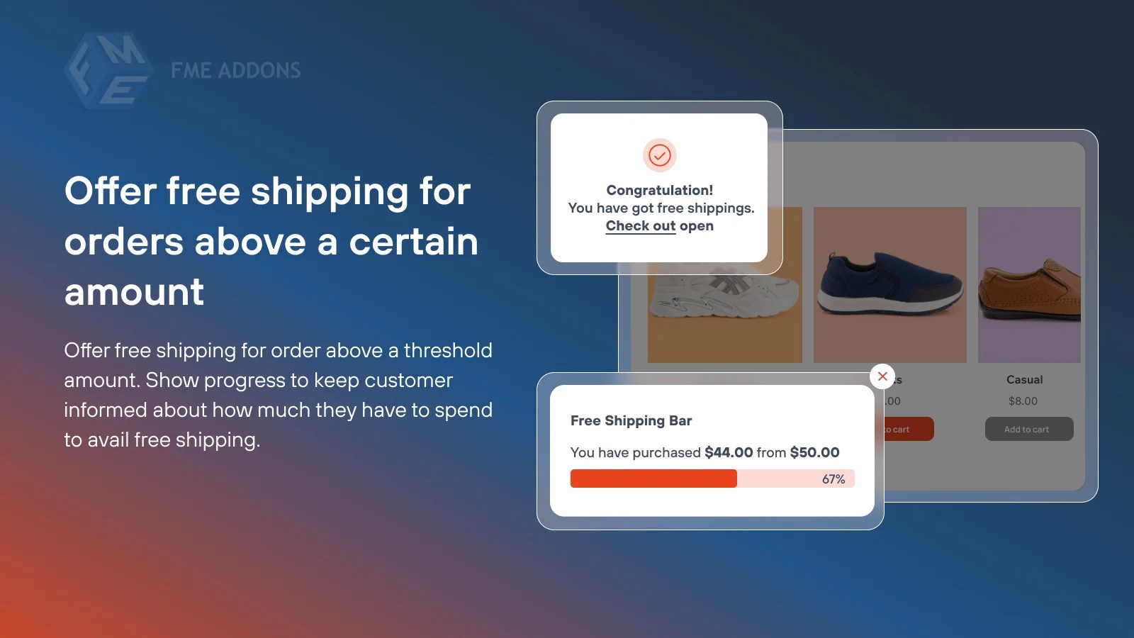 Free Shipping Progress Bar for WooCommerce - Woo Marketplace