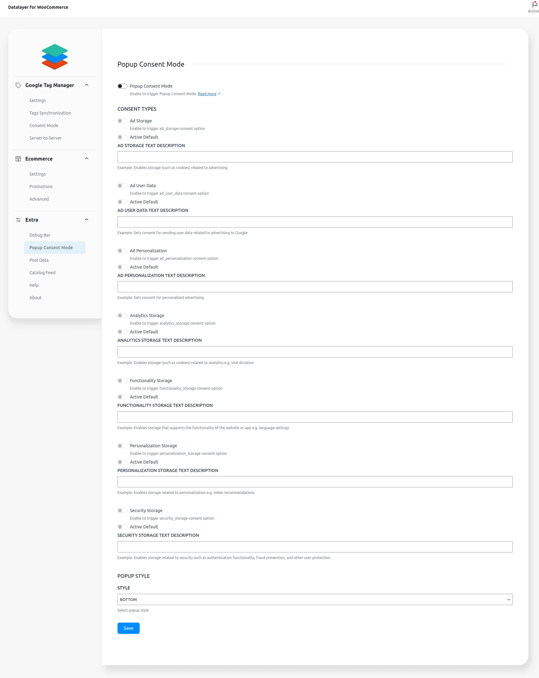 Datalayer for WooCommerce Documentation - WooCommerce