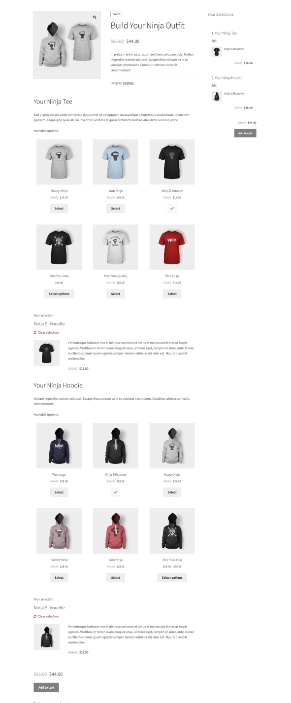 Composite Products: Basic Setup - WooCommerce