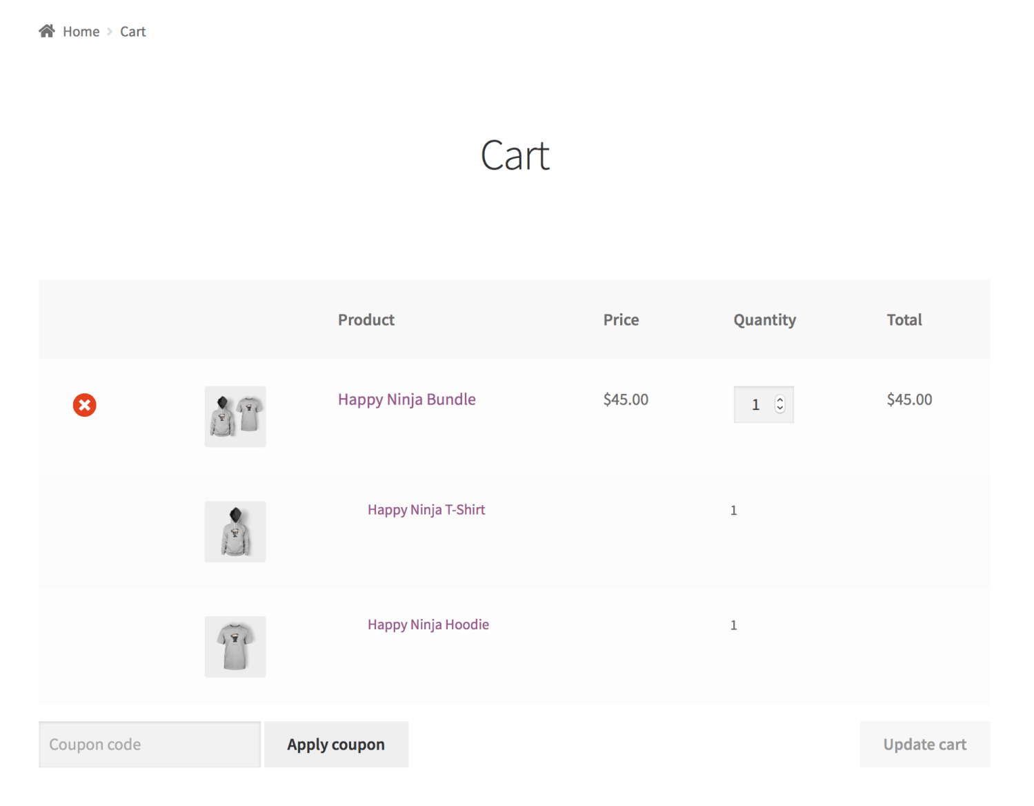 Use Case: Create Simple Product Kits Documentation - WooCommerce