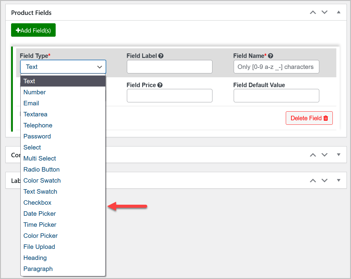 WooCommerce Extra Product Options Addons & Custom Fields