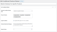 Conditional Checkout For WooCommerce Documentation - WooCommerce