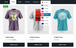 Multi Currency Switcher WooCommerce