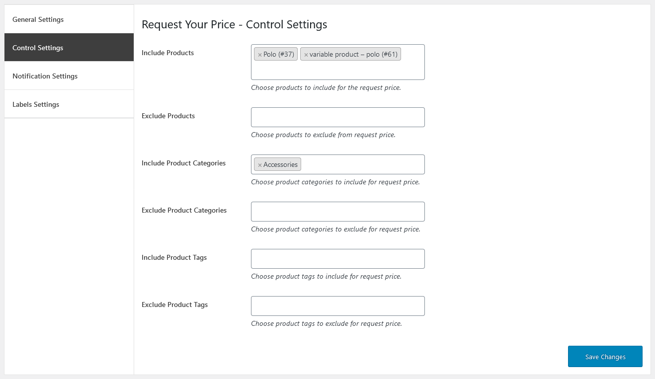 Request Your Price Documentation - WooCommerce