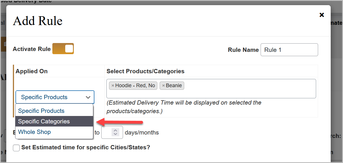 WooCommerce Estimated Delivery Date & Time Plugin
