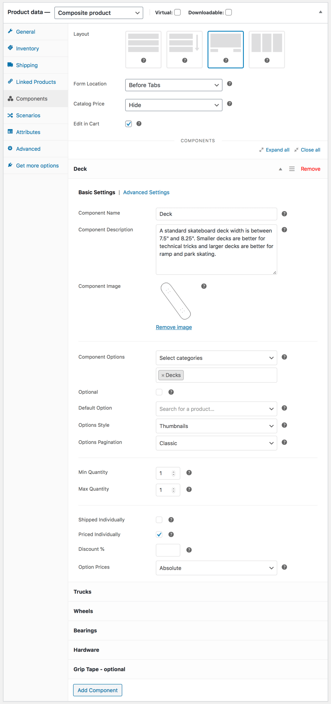 Composite Products: Basic Setup - WooCommerce