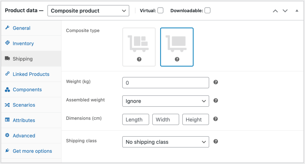 Composite Products: Basic Setup - WooCommerce