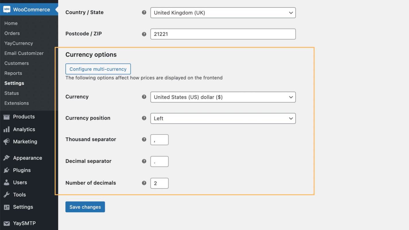 Multi-Currency Switcher Documentation - WooCommerce