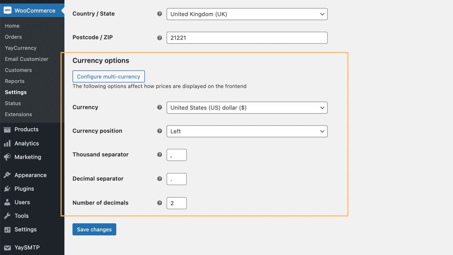 Multi-Currency Switcher Documentation - WooCommerce