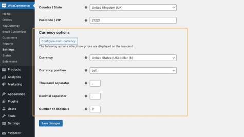 Multi-Currency Switcher Documentation - WooCommerce