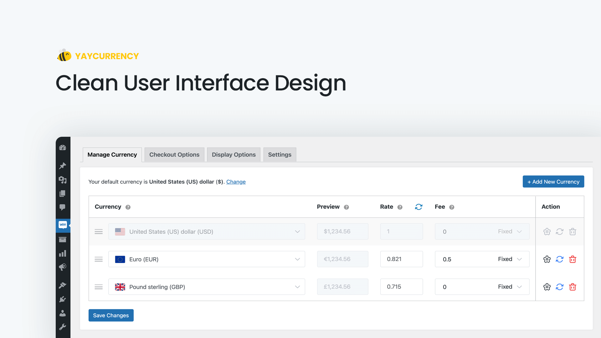 Multi-Currency Switcher - WooCommerce