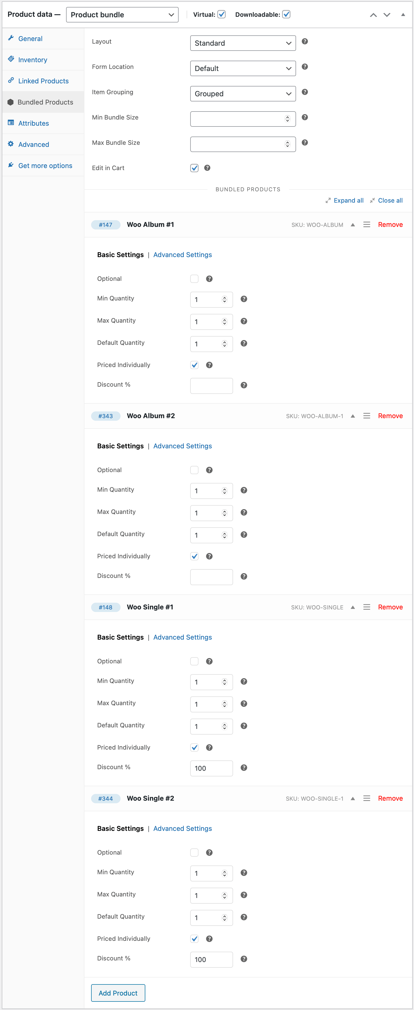 Use Case: Create Downloadable Item Packages Documentation - WooCommerce