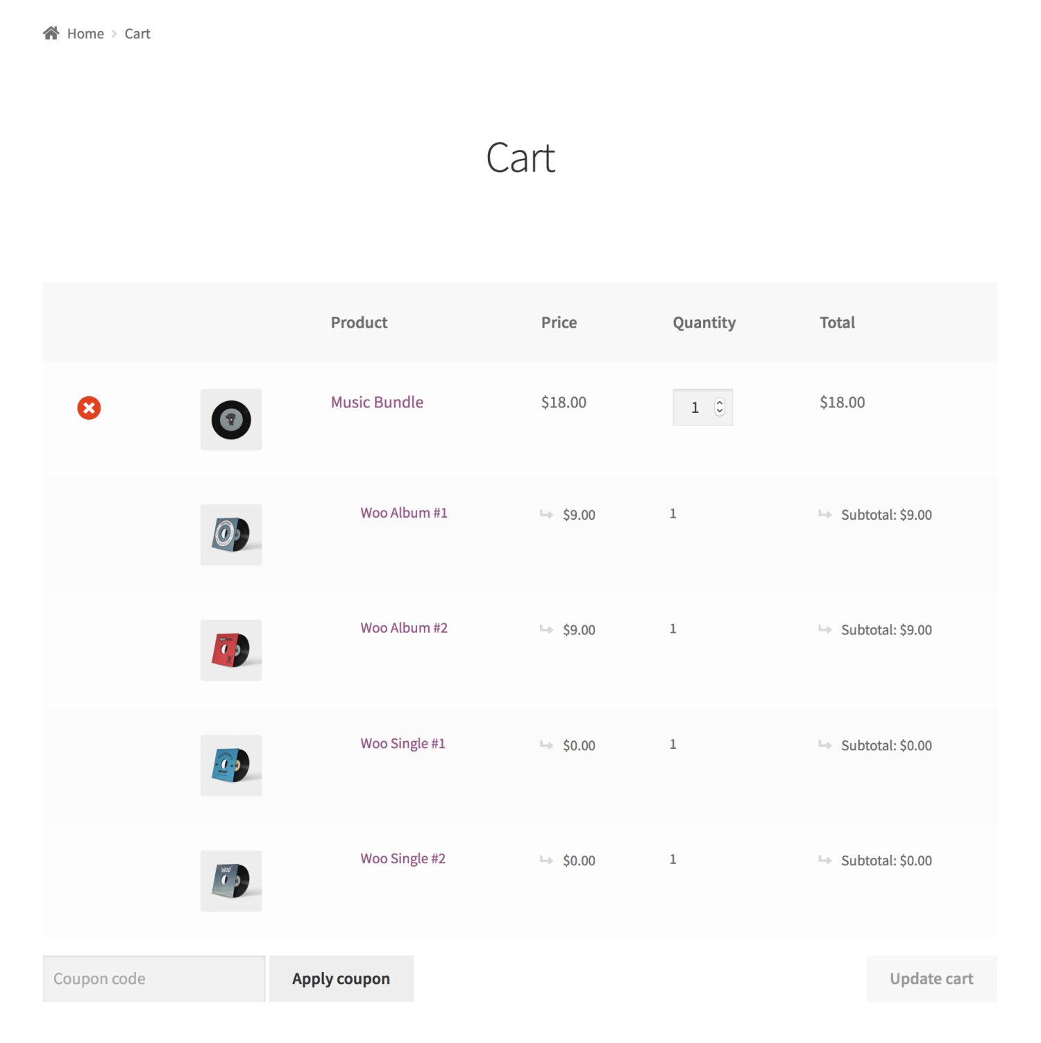 Use Case: Create Downloadable Item Packages Documentation - WooCommerce