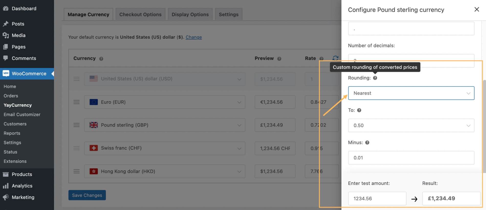 Multi-Currency Switcher Documentation - WooCommerce