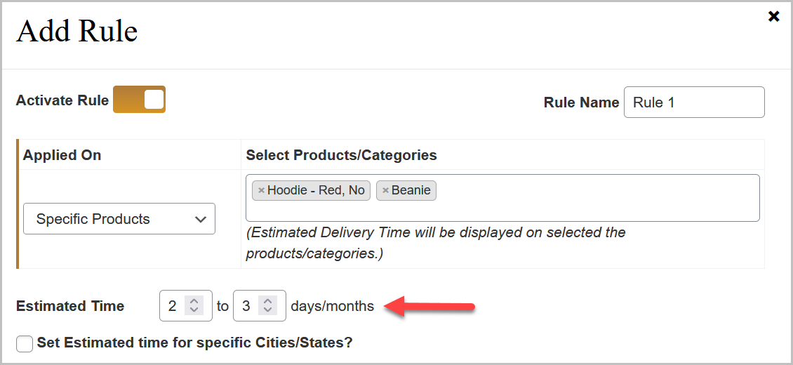 WooCommerce Estimated Delivery Date & Time Plugin