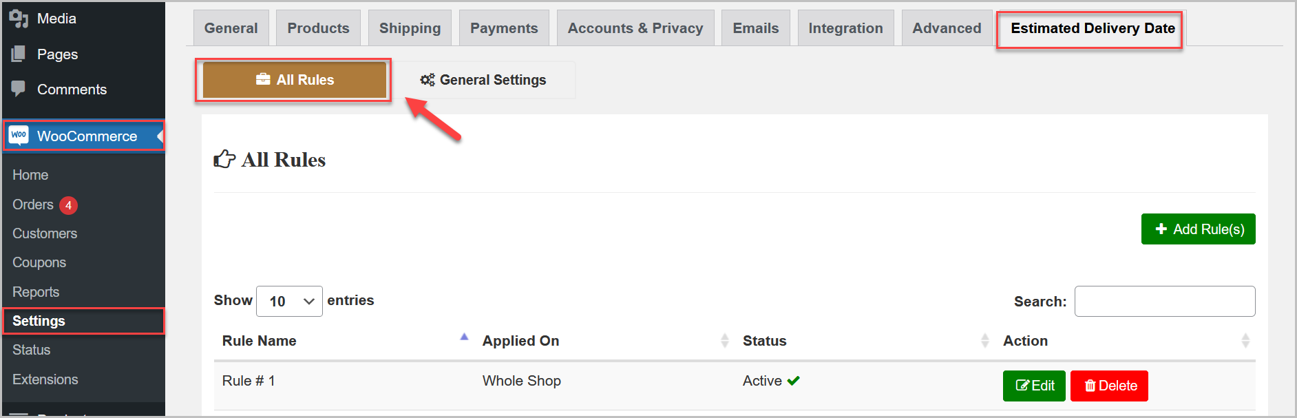 WooCommerce Estimated Delivery Date & Time Plugin